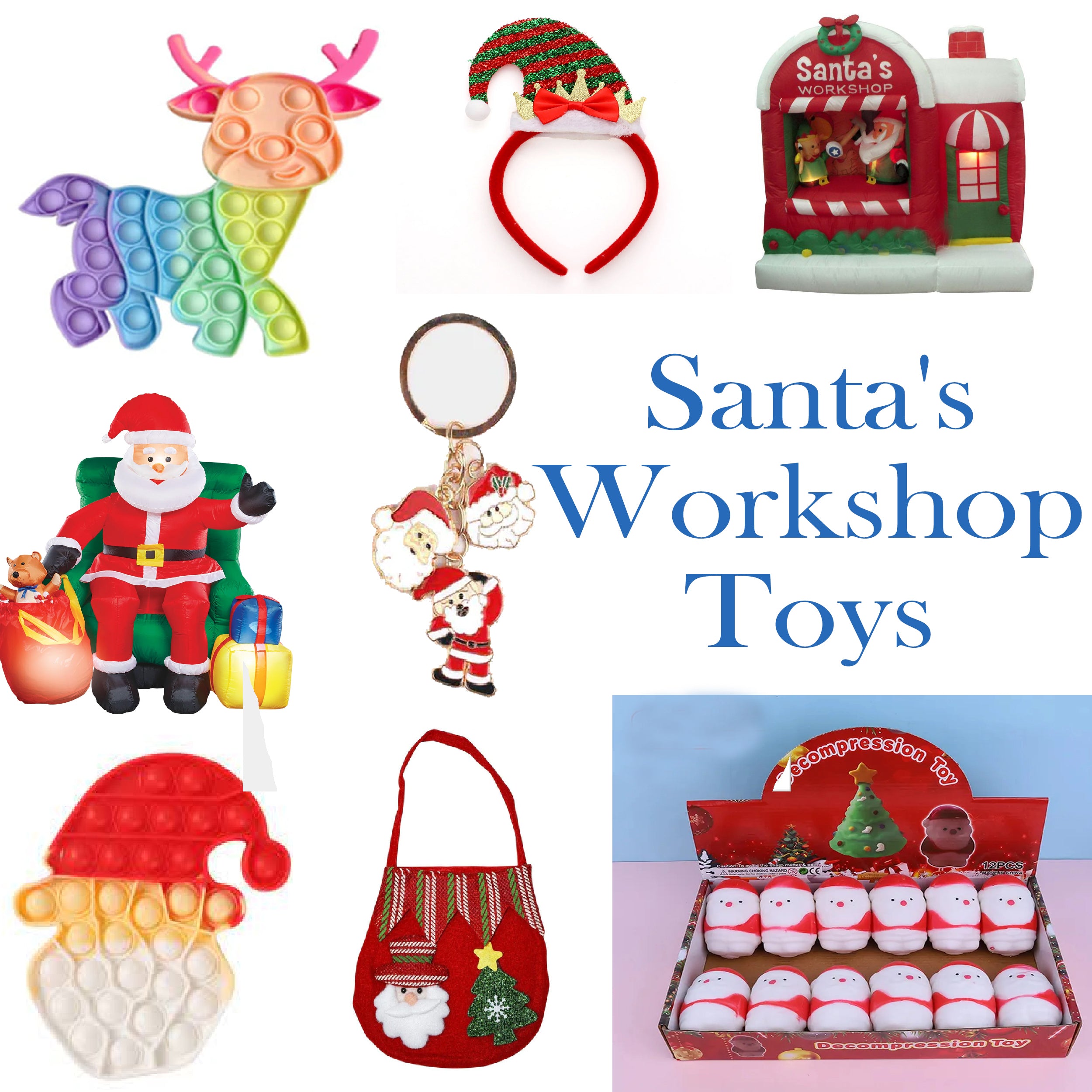 Santa's Workshop Toys: A Magical Collection for Little Helpers ...