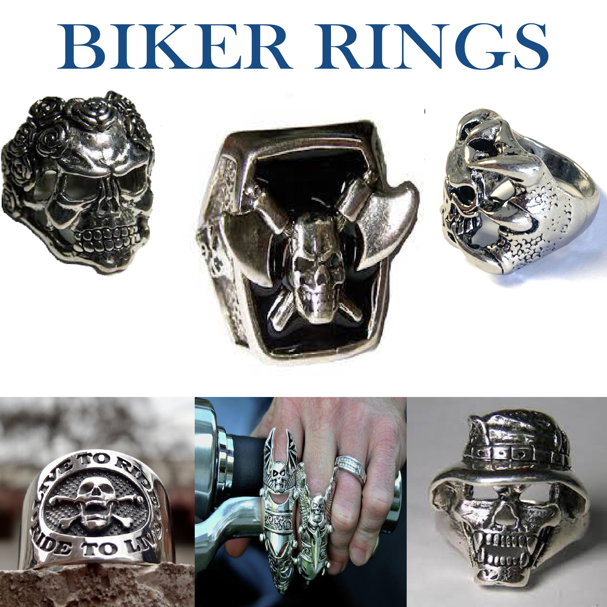 Biker Rings: Rev Up Your Style with Bold and Unique Designs ...