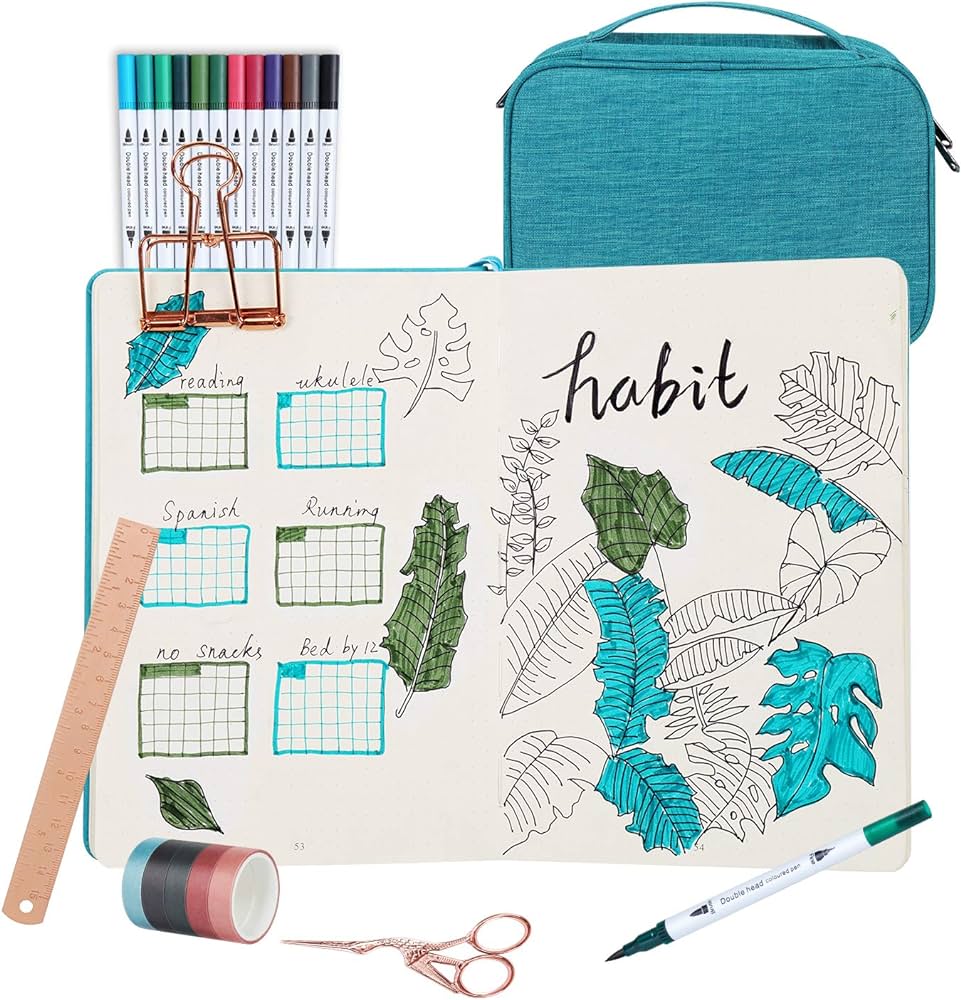 Create Your Ultimate Bullet Journal Kit: Organize Your Life with Style ...