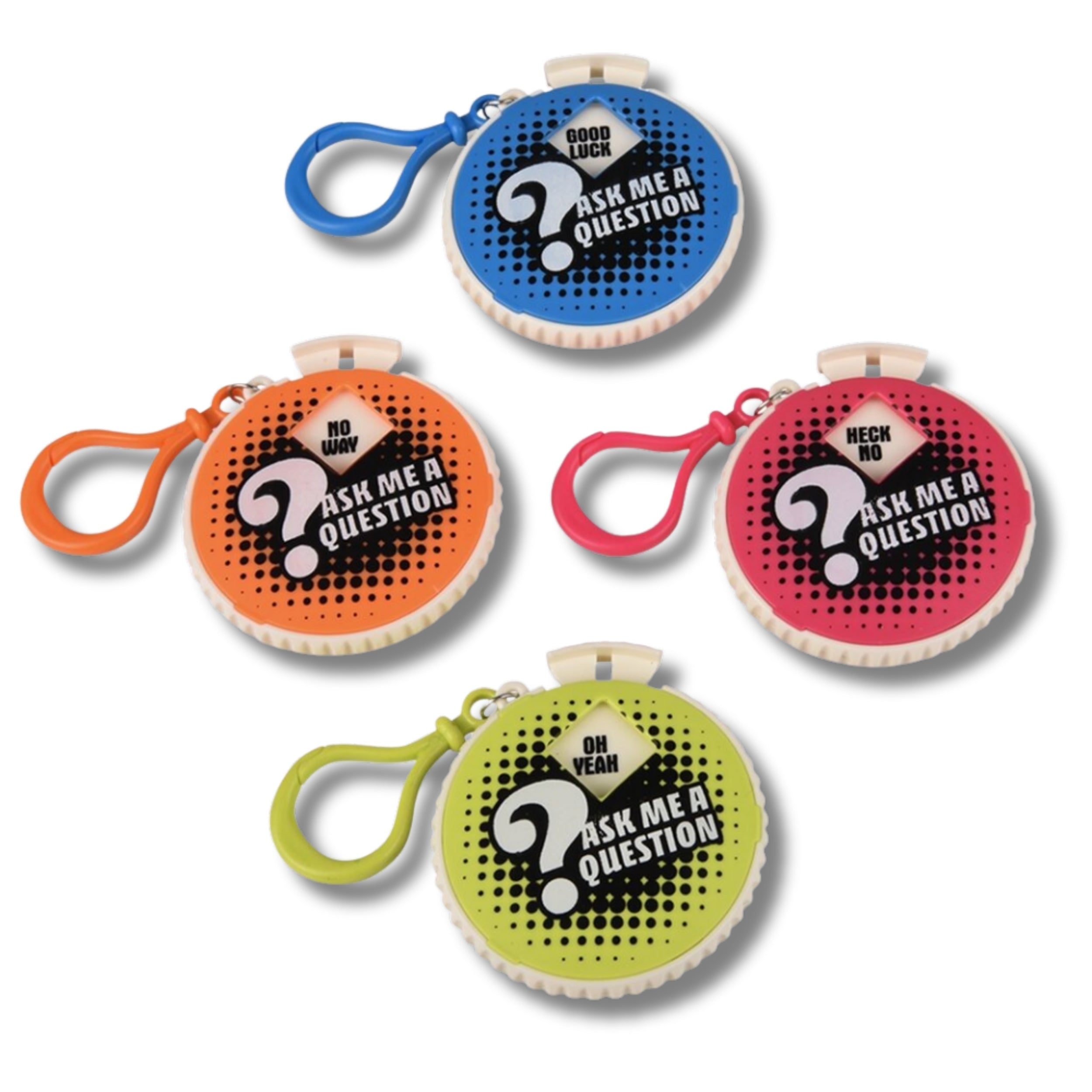Decision Maker Backpack Clip On Keychain - Assorted – JSBlueRidge.com ...